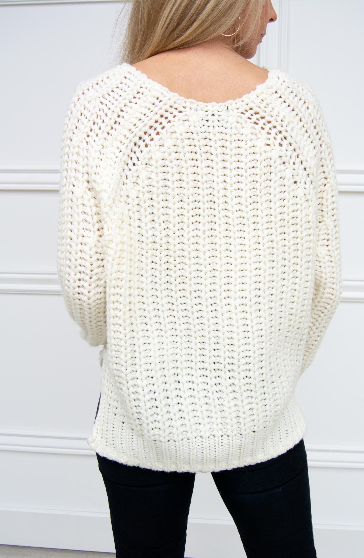 Page Chunky Crew Neck Sweater – Trinity Clothing